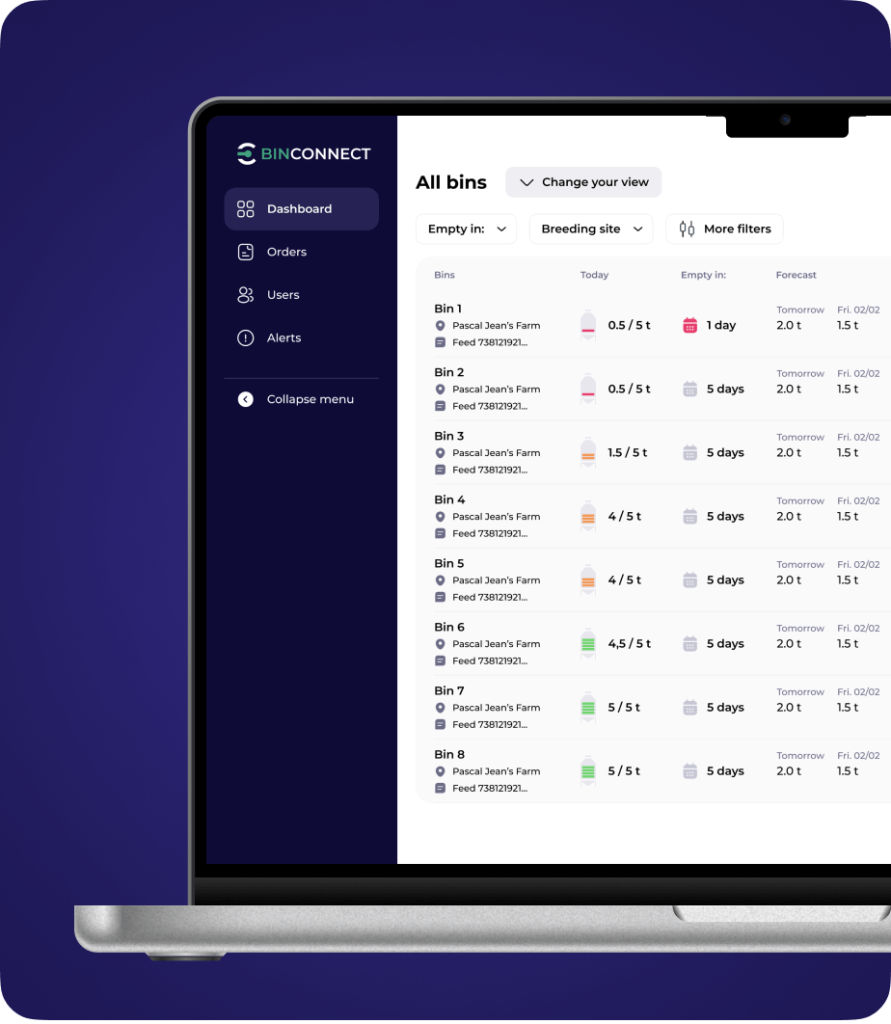 BinConnect : Revolutionize livestock feed inventory management with ...